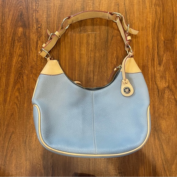 Dooney & Bourke | Bags | Dooney Bourke Powder Blue Hobo Bag | Poshmark